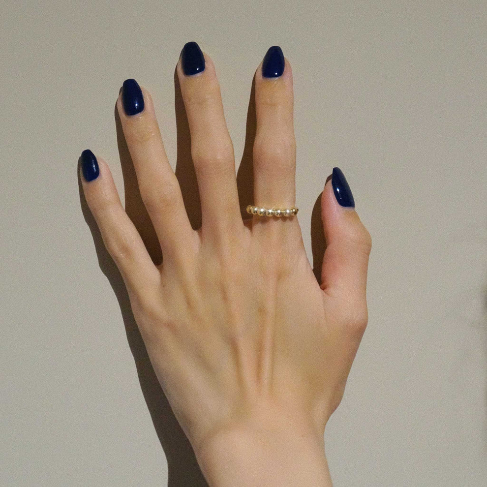 new basic collection / sculptural baby pearl ring – trunk JEWELRY